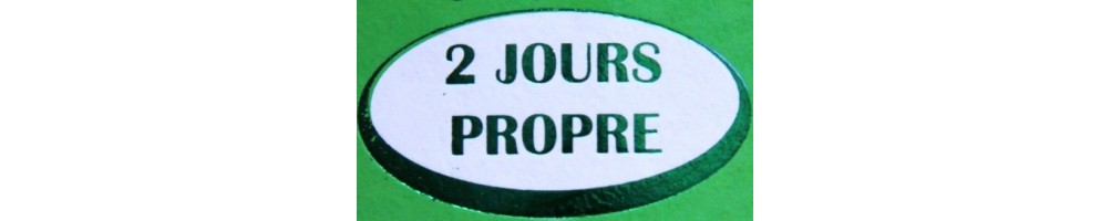 2 jours propre